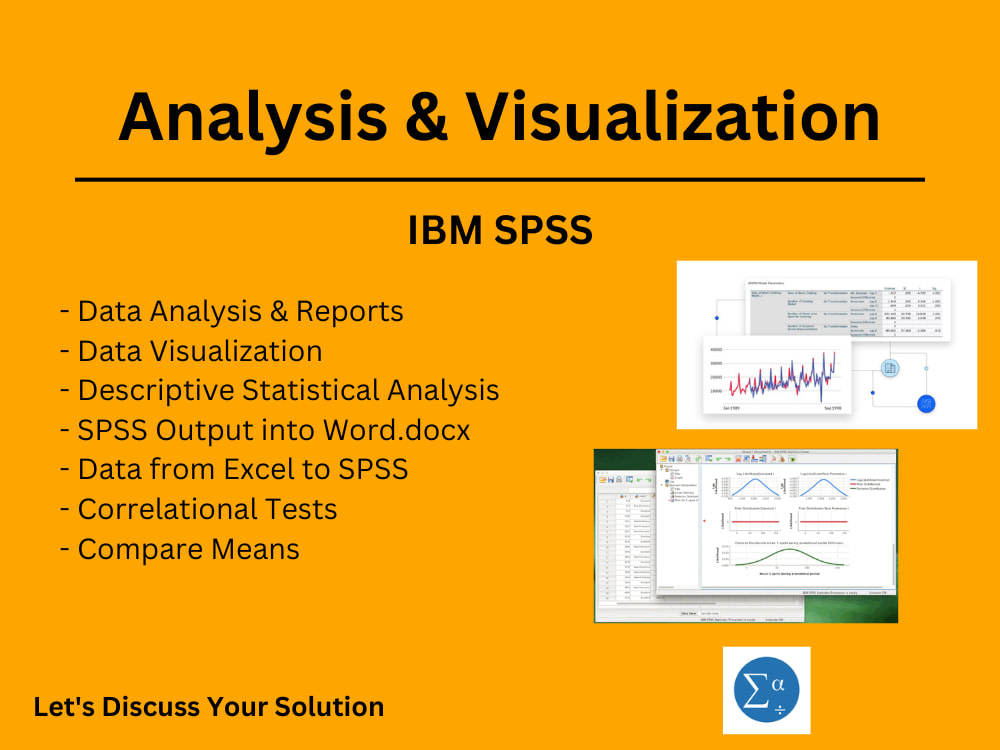 IBM SPSS Data Analysis, Visualization and Analysis Services | Upwork