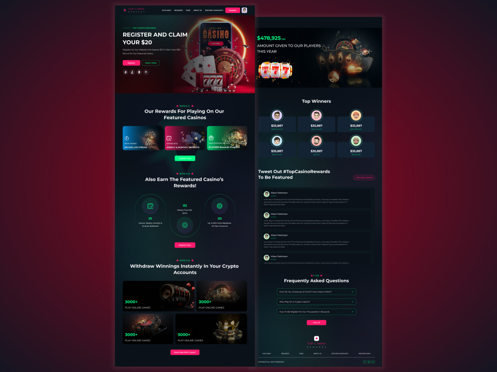 Responsive website UX UI design within 24 hours xd, Figma(mockup ...