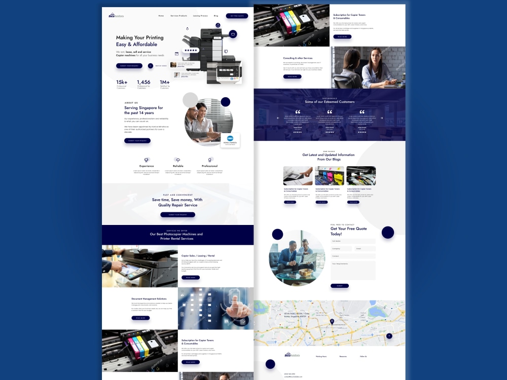 Responsive website UX UI design within 24 hours xd, Figma(mockup ...