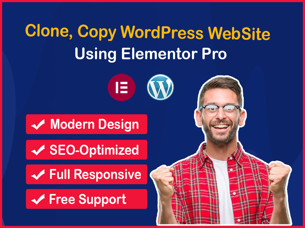 Clone, copy, Revamp WordPress WebSite using Elementor Pro | Upwork