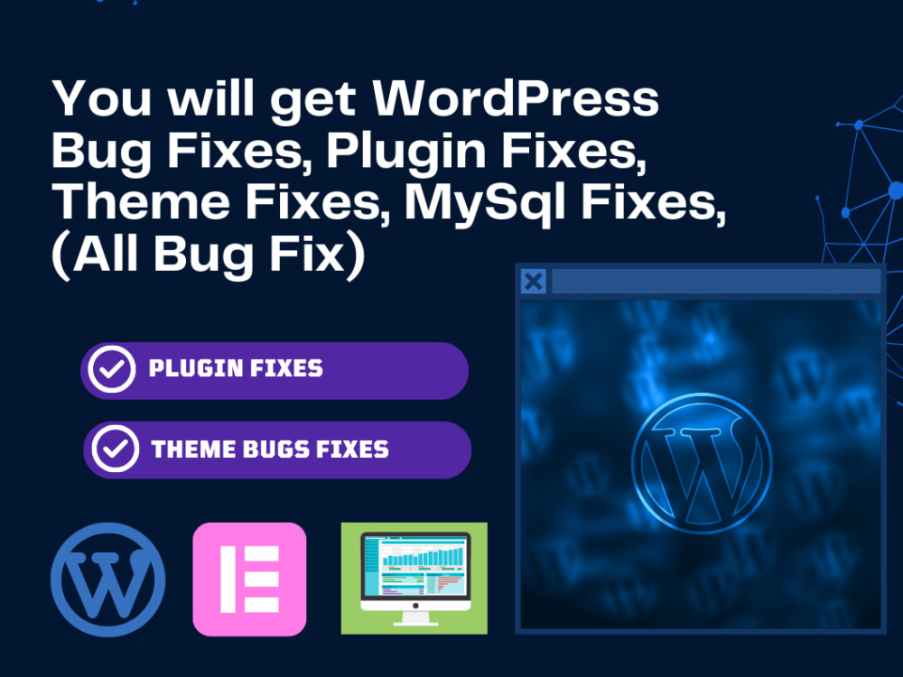 WordPress Bug Fixes, Plugin Fixes, Theme Fixes, MySql Fixes, All Bug ... WordPress Bug Fixes, Plugin Fixes, Theme Fixes, MySql Fixes, All Bug ...