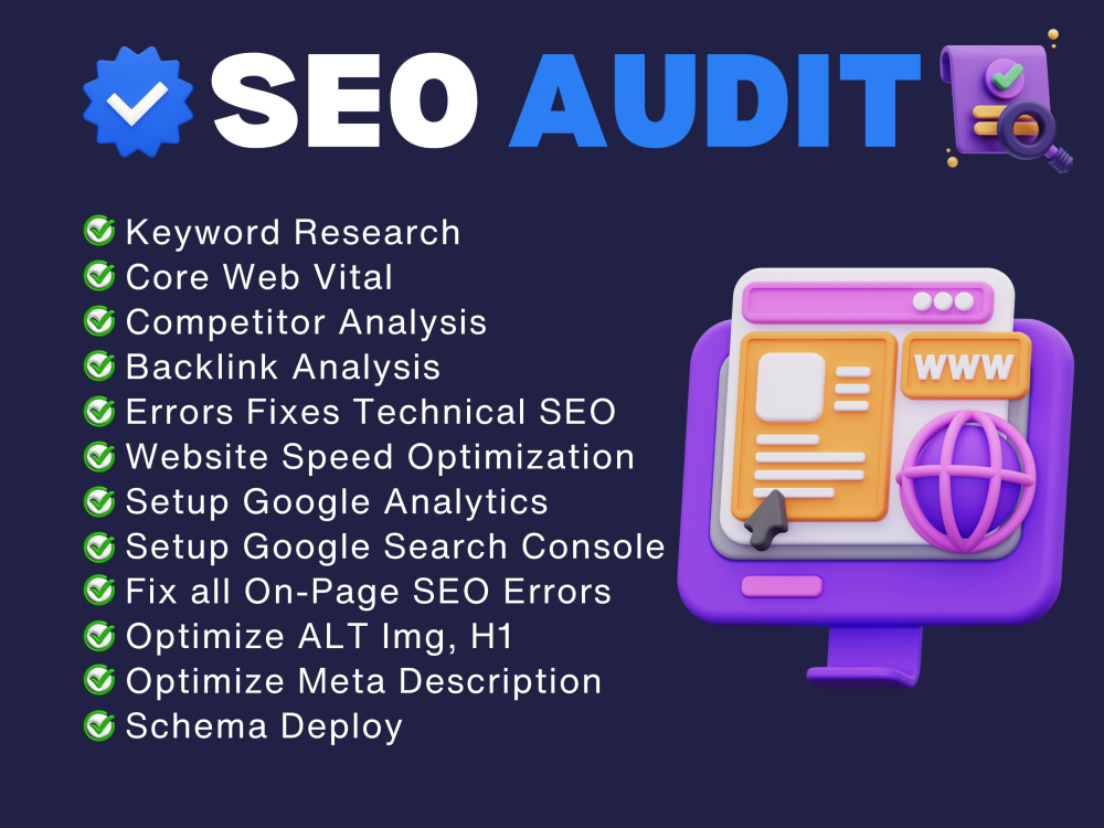 Detailed SEO Audit Report From SEO Specialist | Upwork