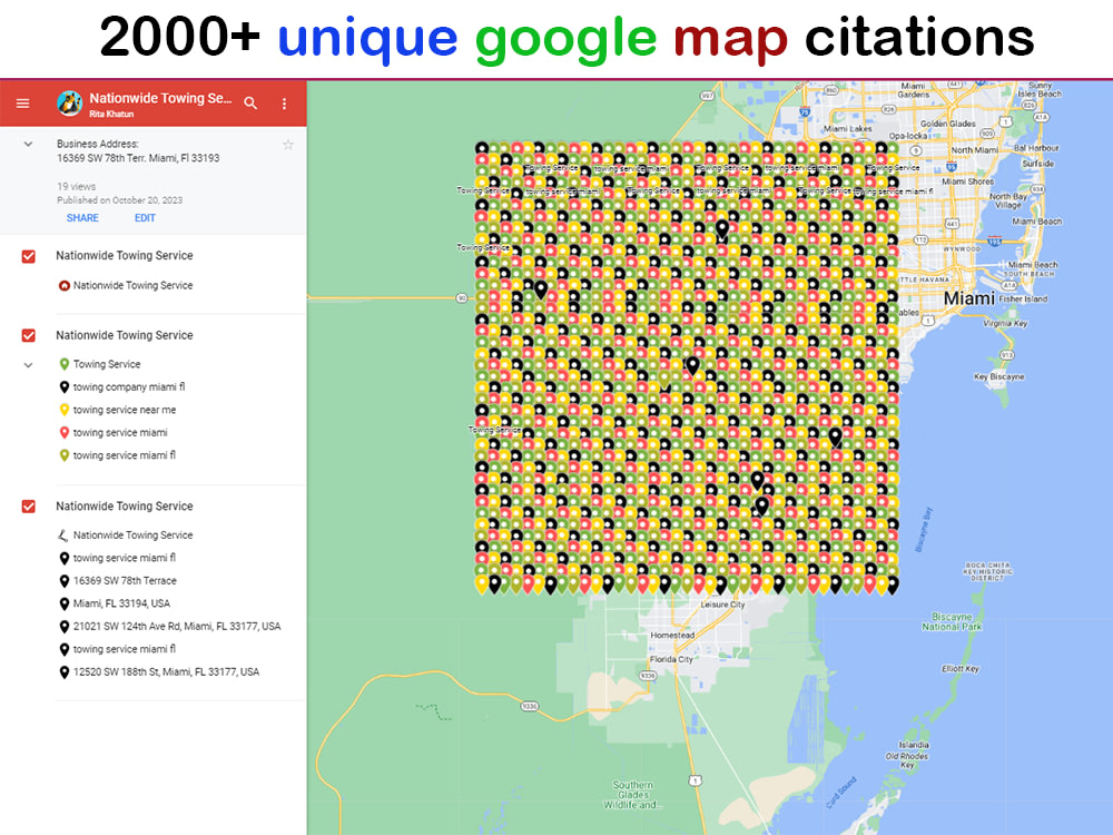 12500 Google Map Citations and 120 local citations to improve Google ...