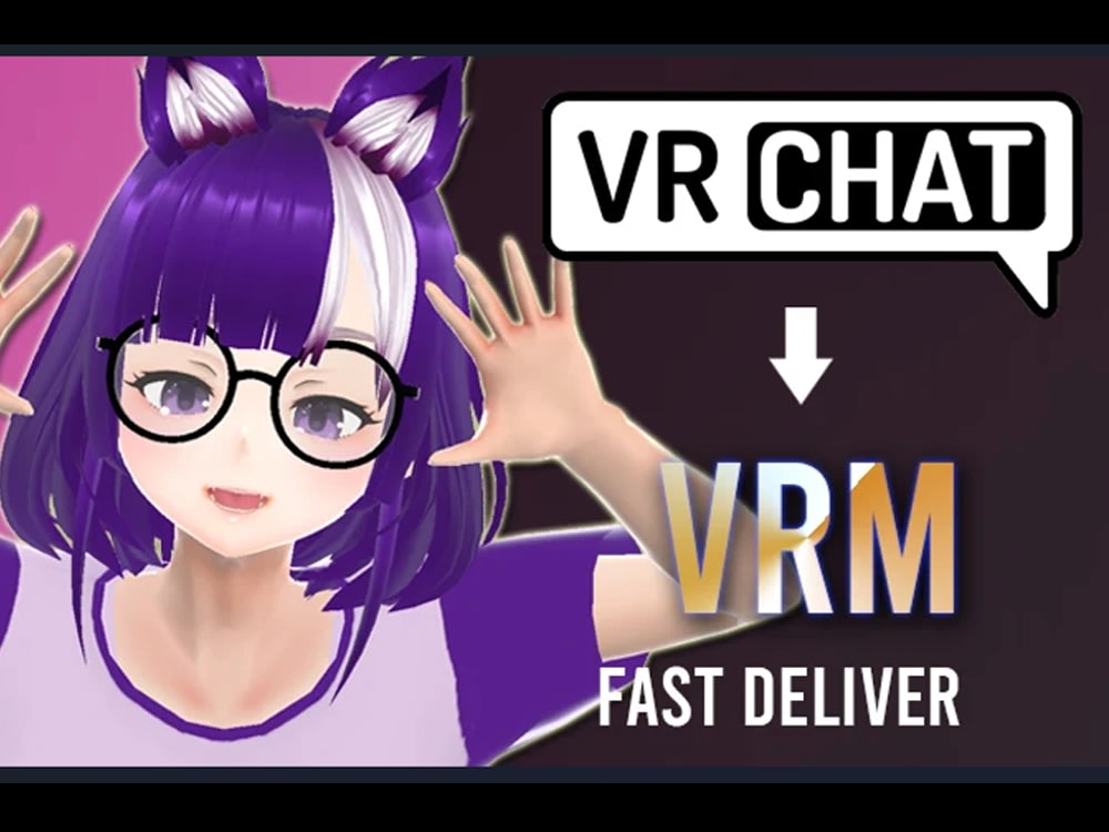 Your vrchat model into vtuber model | Upwork