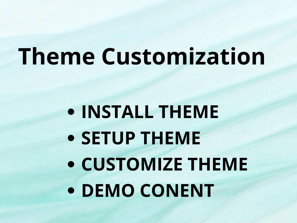 Wordpress Theme Installation Customization Demo Import Upwork