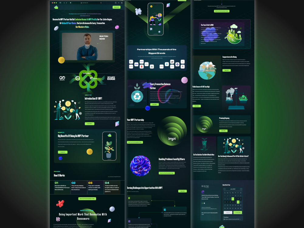 Responsive UX UI Design , Redesign of your Landing page or Homepage | Upwork