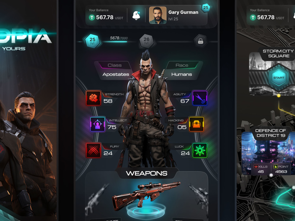 Unity 3D, 2D Game Dev | Full iOS/Android Games with In-App Purchases & Ads | Upwork