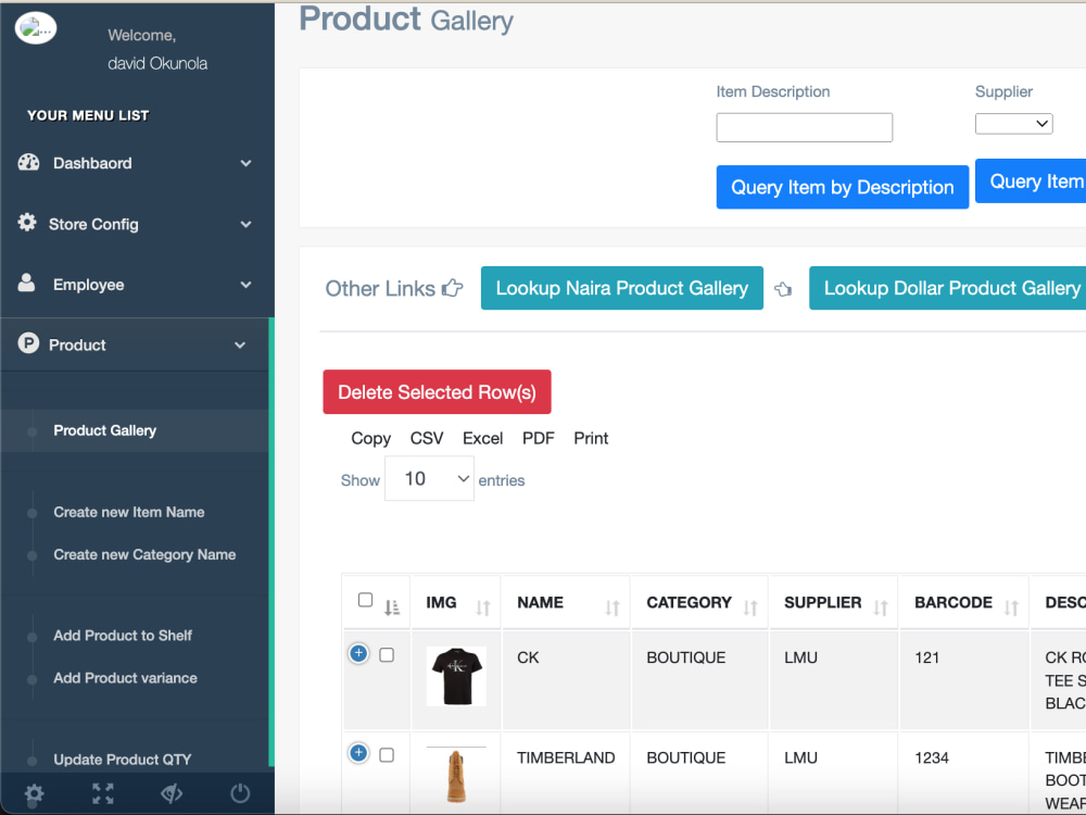 Inventory Database Software System to manage your Multiple Stores | Upwork