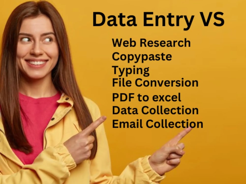 Data entry, data cleaning and data scrapping on excel. | Upwork