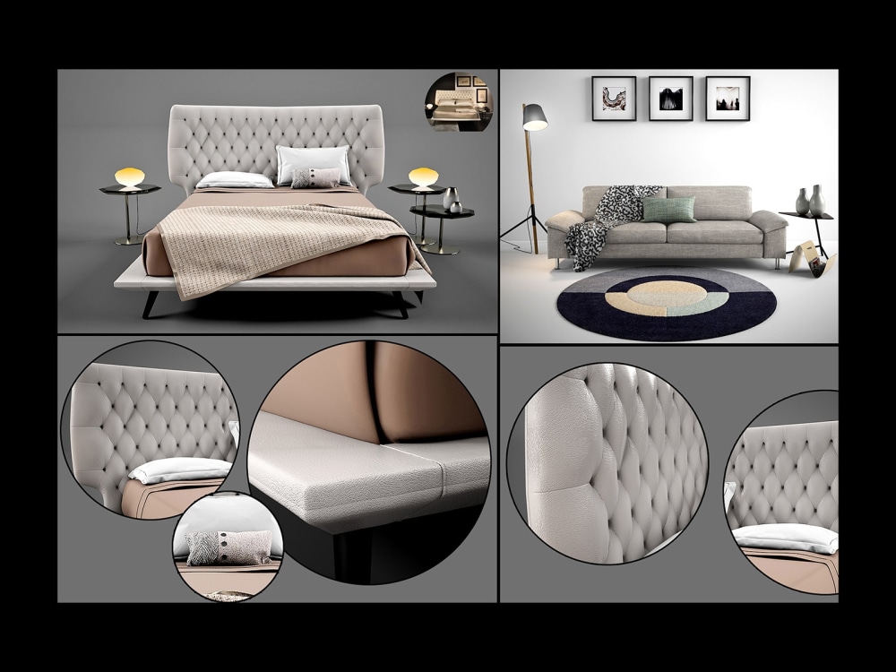 Product Design, Modeling, Lighting & Rendering, along with complete ...