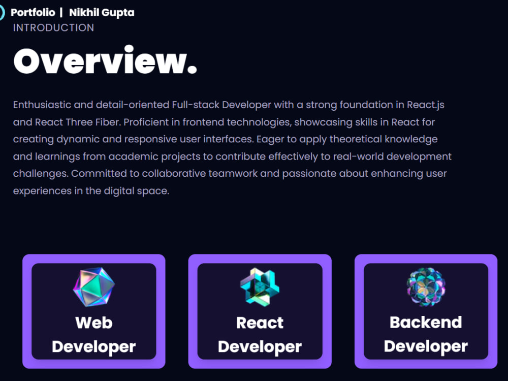 A React js || Mern Stack || Next js Website | Upwork