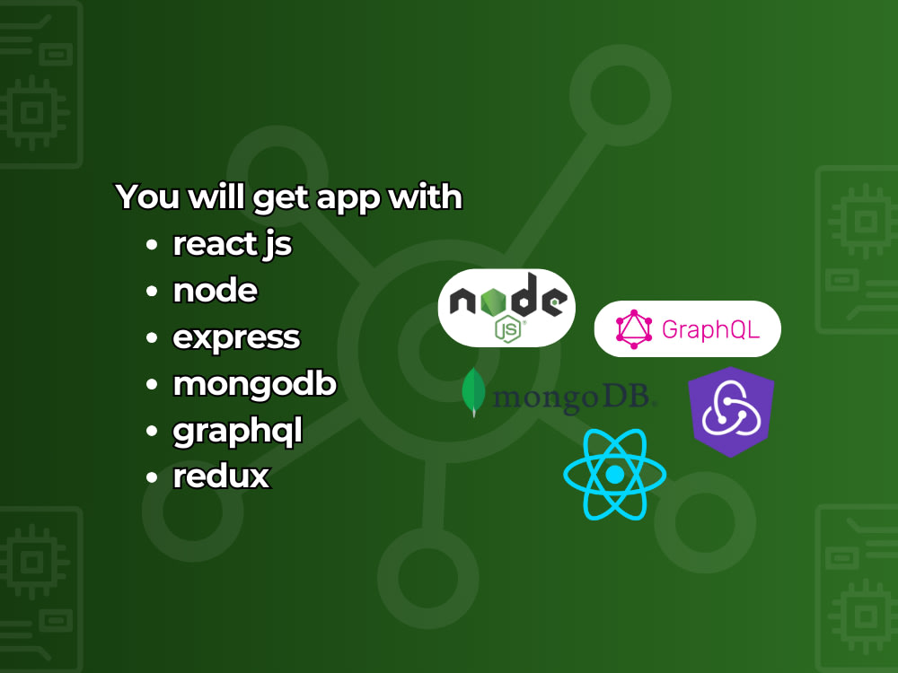 App With React Js Node Express Mongodb Graphql Redux Upwork 3505