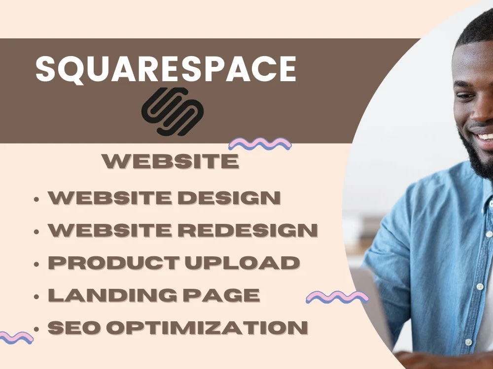 Squarespace website design, squarespace website redesign | Upwork