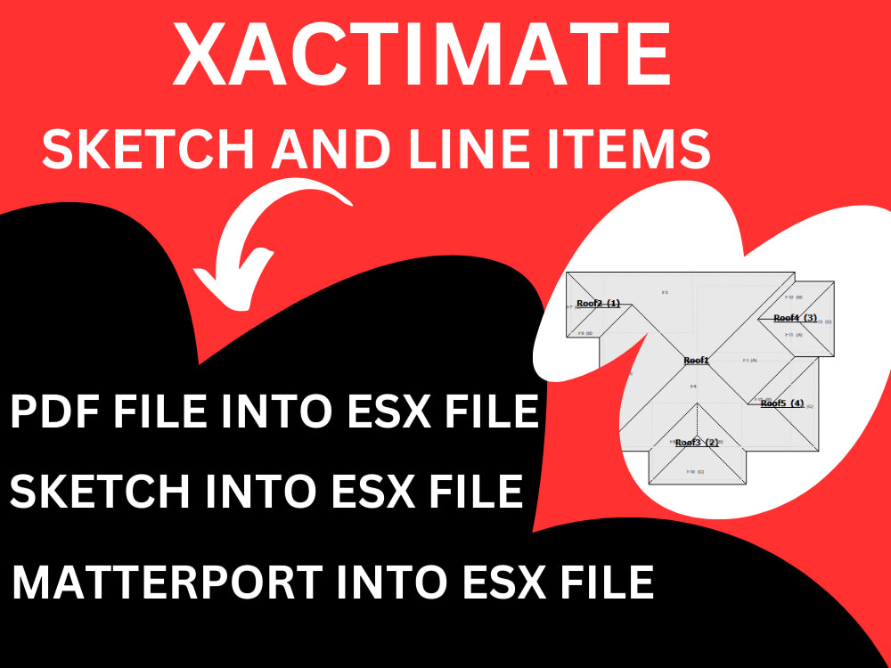 Your PDF files into ESX files In Xactimate | Upwork
