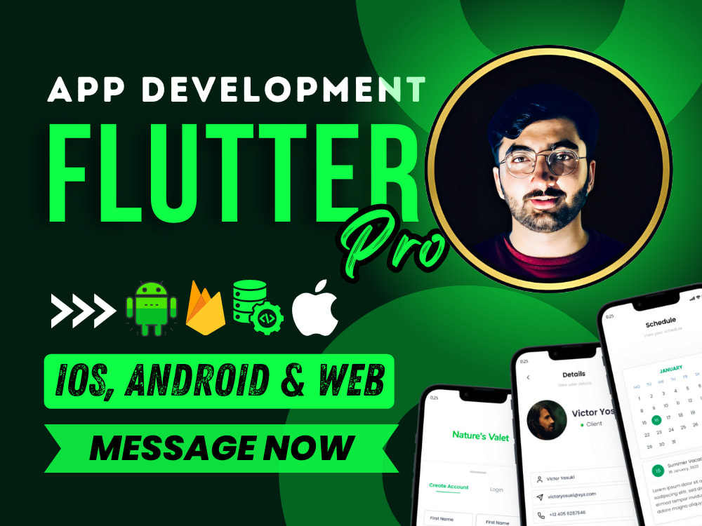 Flutter Developer Flutter And Nodejs Mobile App Flutter Flow Android And Ios Upwork