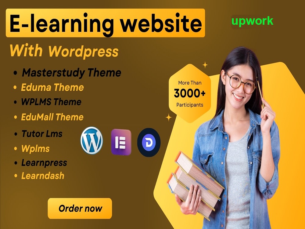 WordPress LMS| Elementor Expert| Learndash | elearning developer | divi ... WordPress LMS| Elementor Expert| Learndash | elearning developer | divi ...