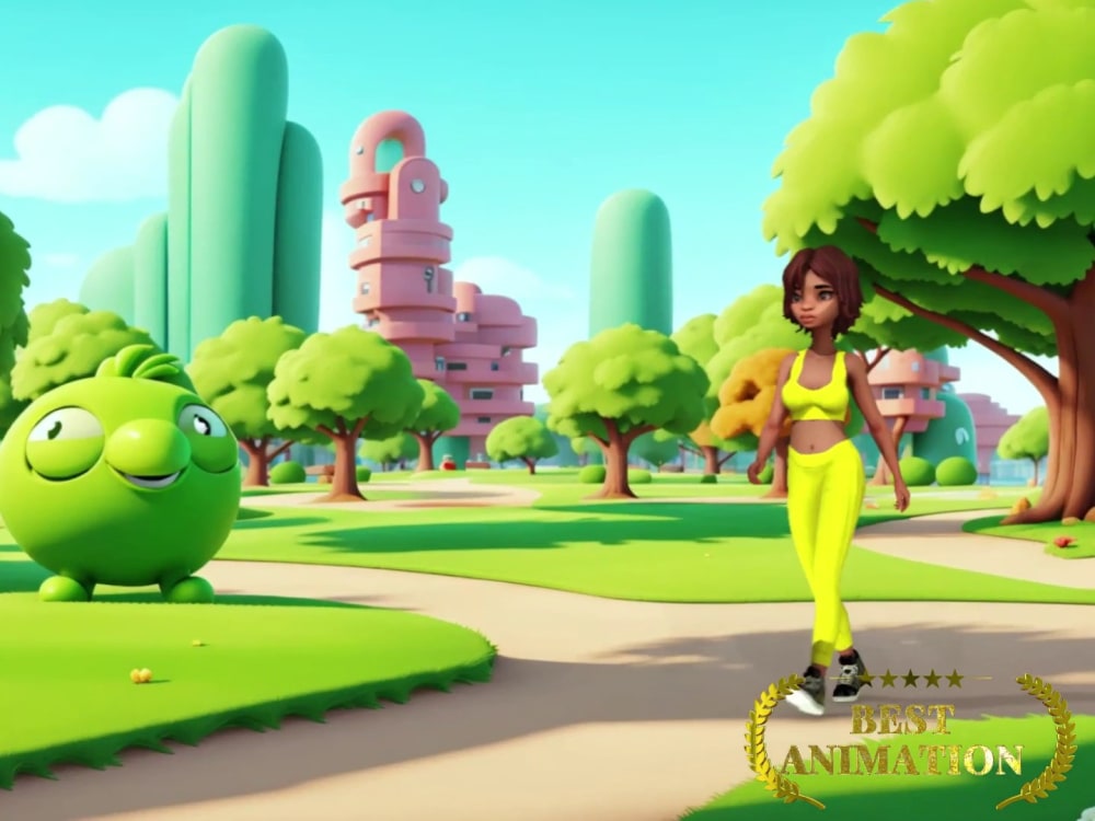 Unique and Creative 3D Cartoon Character Animation Video | Upwork