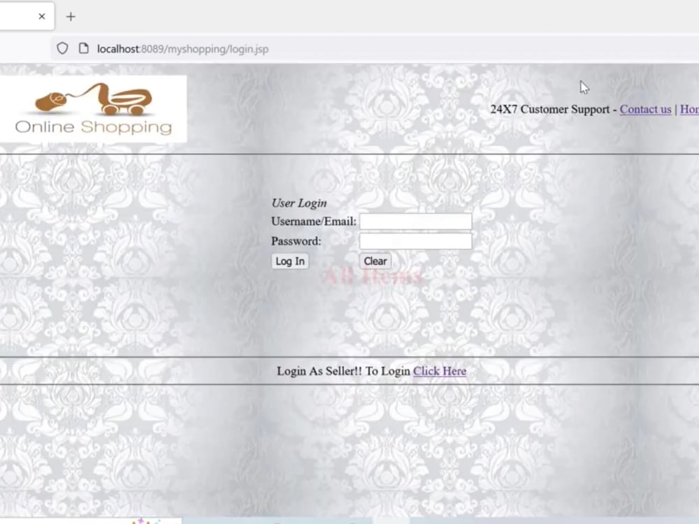 Online shopping application project in java web application | Upwork