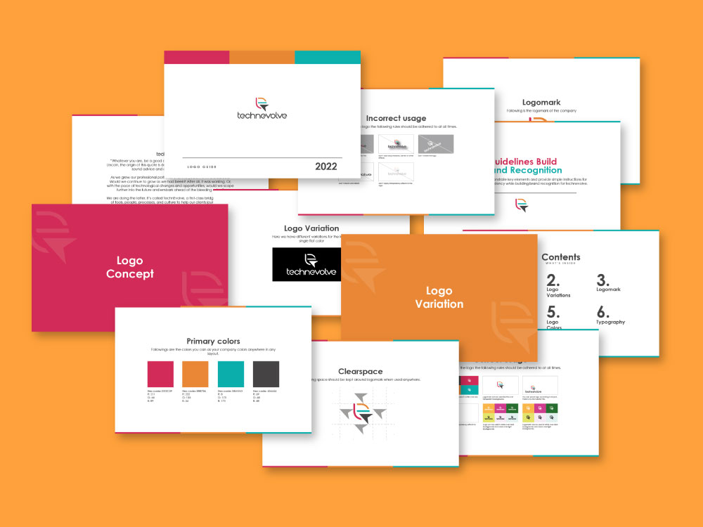 Modern Minimal Brand Identity Design / Brand Style Guide and Branding ...