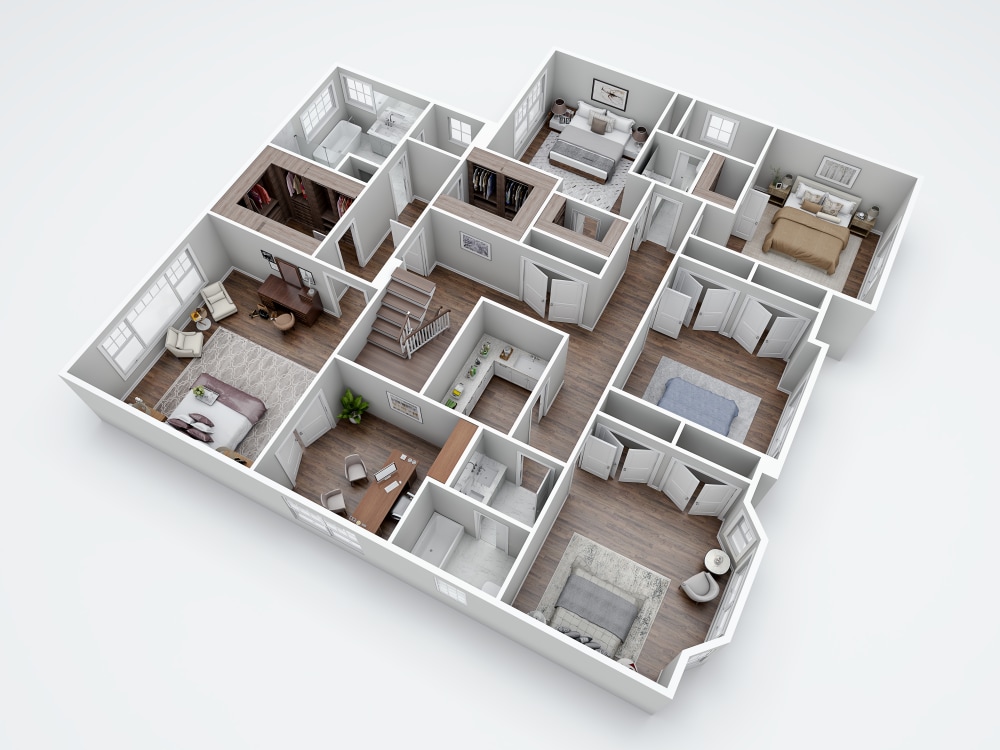 3D Floor Plan Renderings | Upwork