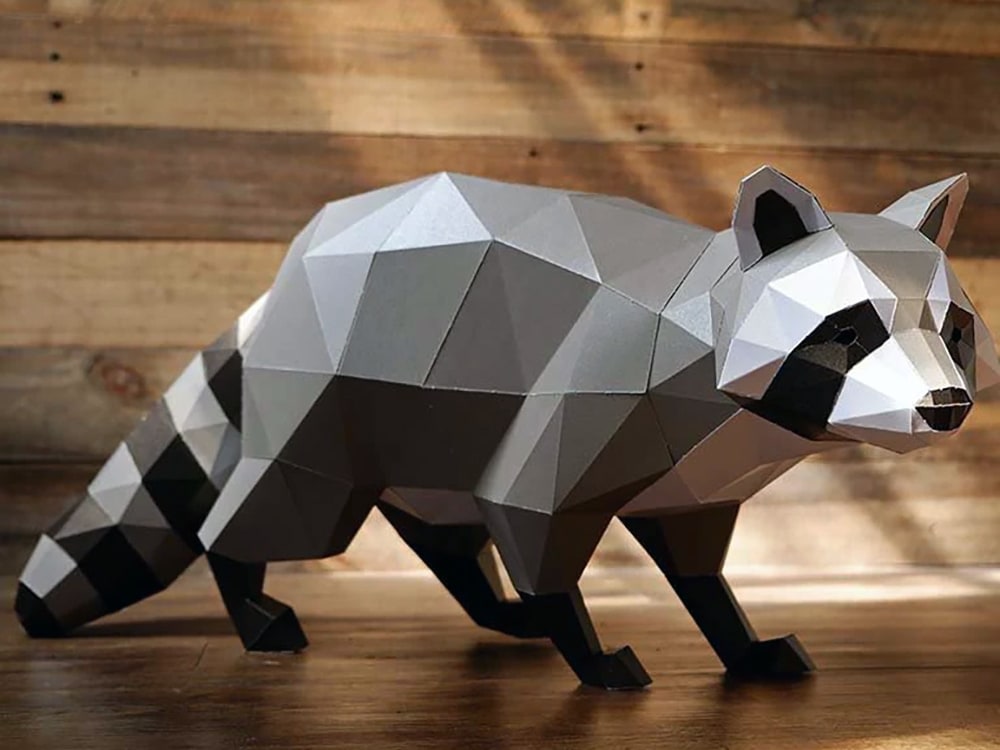 3D papercraft low poly origami | Upwork