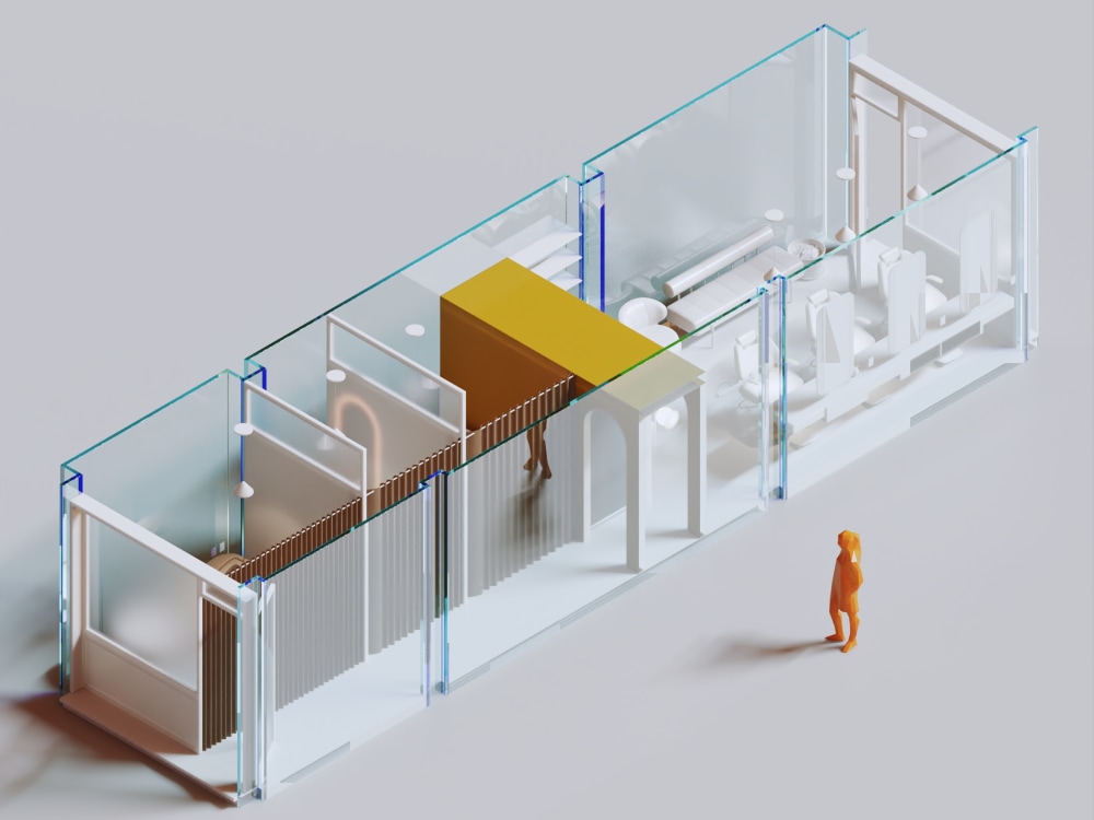 Realistic digital maquette of your architectural project - clay render ...