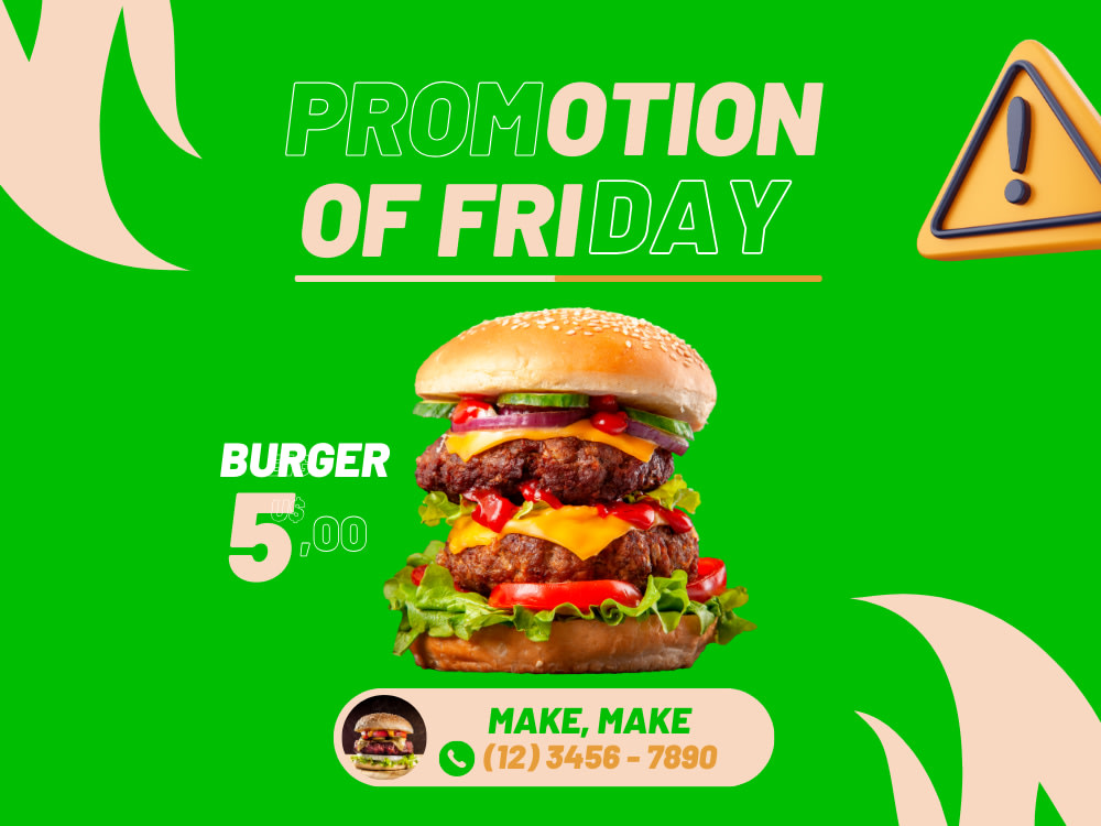 A fantastic banner, cover or logo to attract more customers or ...