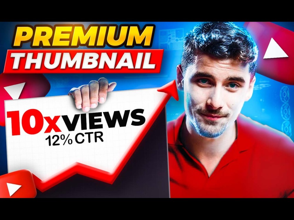 Catchy and attractive youtube thumbnail to boost your views | Upwork