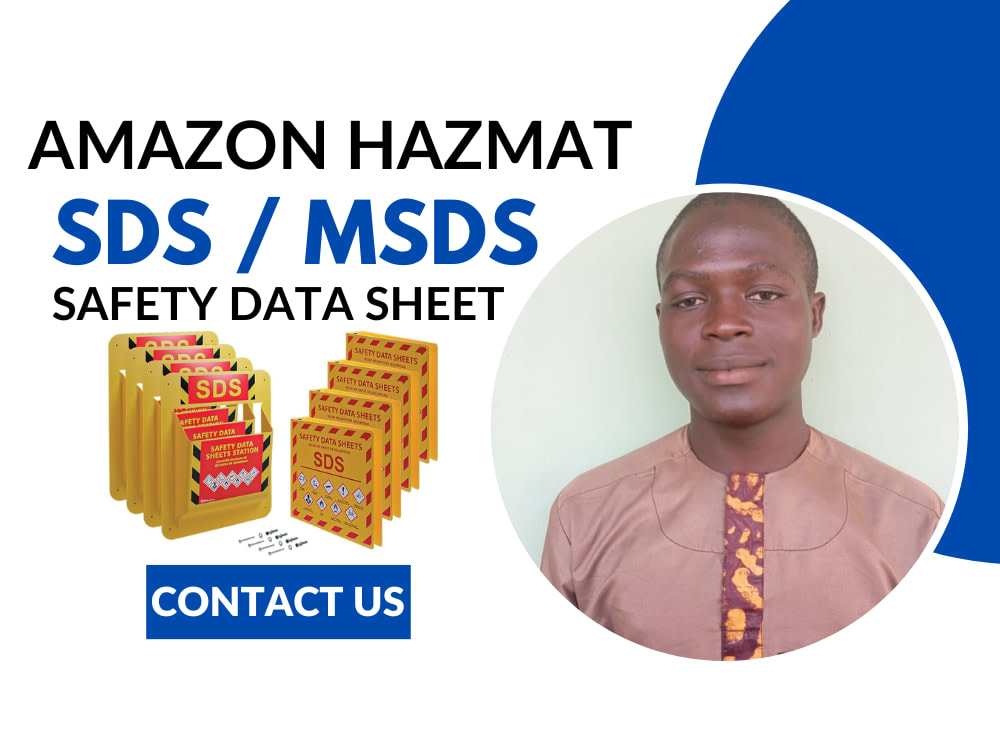 Safety data sheet SDS or MSDS for Amazon HAZMAT product | Upwork