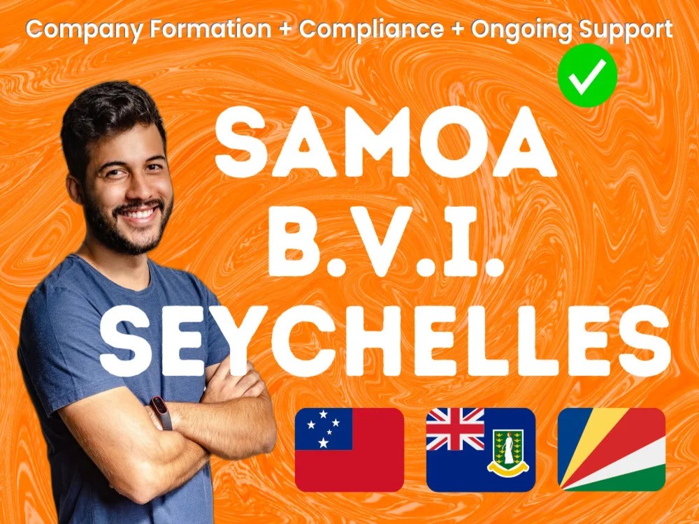 BVI, Seychelles, or Samoa Offshore Company Setup | Upwork