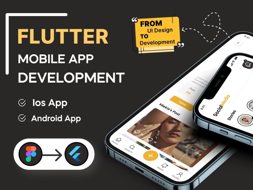 Flutter App Development As Android Ios Flutter Mobile App Developer Upwork 7428