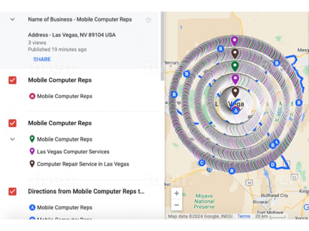 500 maps citations & 100 local citations for gmb ranking | Upwork