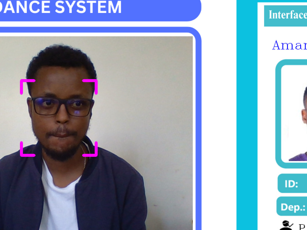 Face-Recognition Based Attendance System Integrated with Real time Database | Upwork