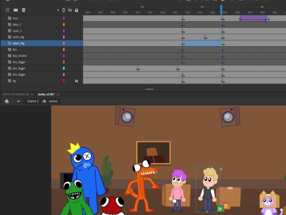 Professional 2d character animation with adobe animate cc | Upwork