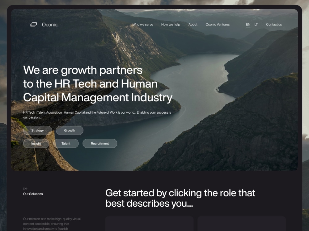 A modern, appealing website design | Upwork