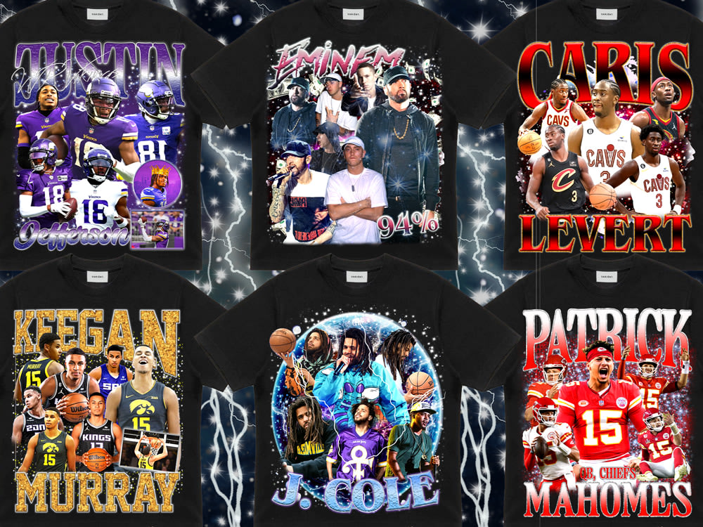 Any custom bootleg rap t shirt design and hip hop t shirt design | Upwork
