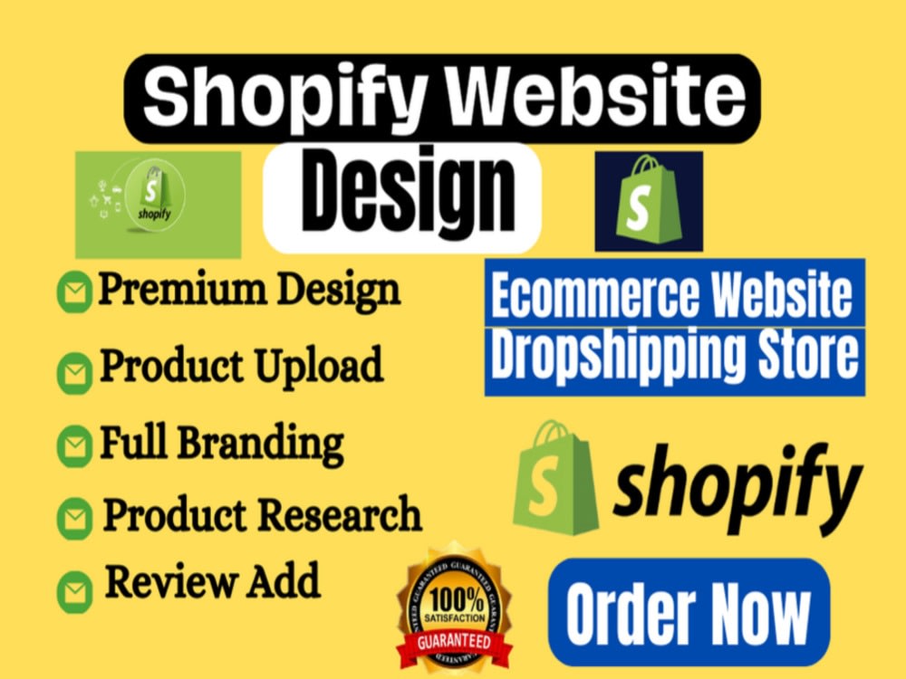 Amazing Shopify Apparel Website Design,Dropshipping Store, Update ...