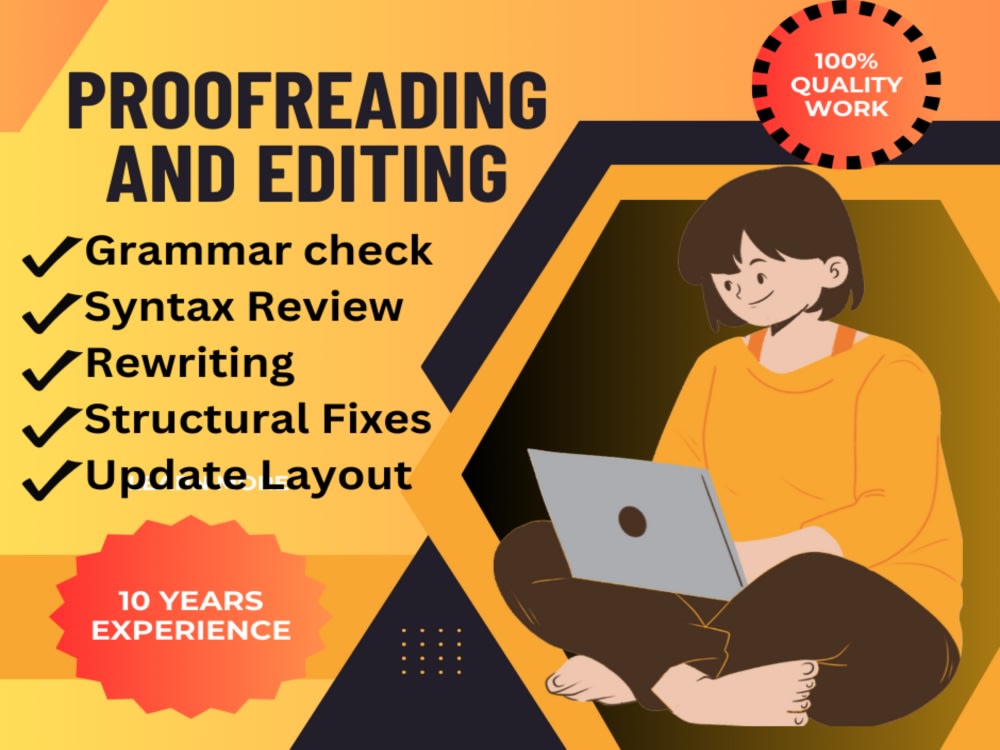 Professional Proofreading and Editing | Upwork
