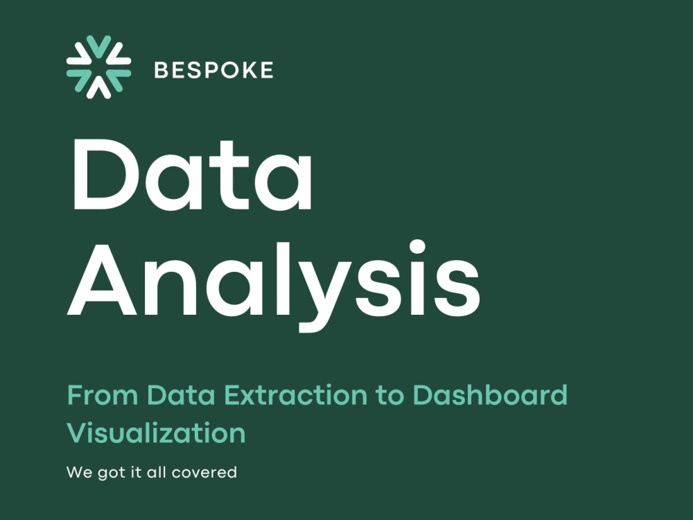 Data Extraction Visualization Dashboard Graphs Data Analysis Upwork