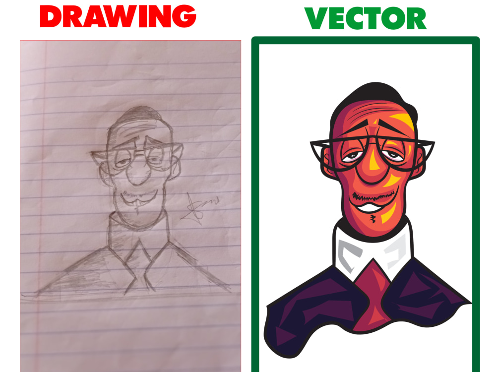 Vector Tracing/ Vector Illustration| Vector Art/ Vector Design from ...