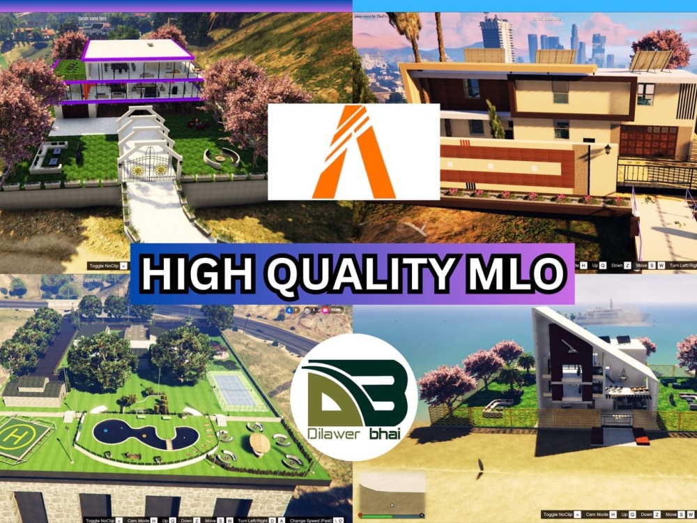 Edit and full customized interior and exterior fivem mlo | Upwork