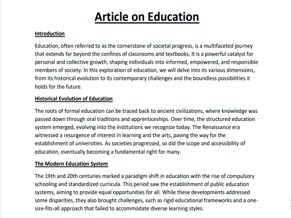 A 1000 words article within 24 hours. | Upwork