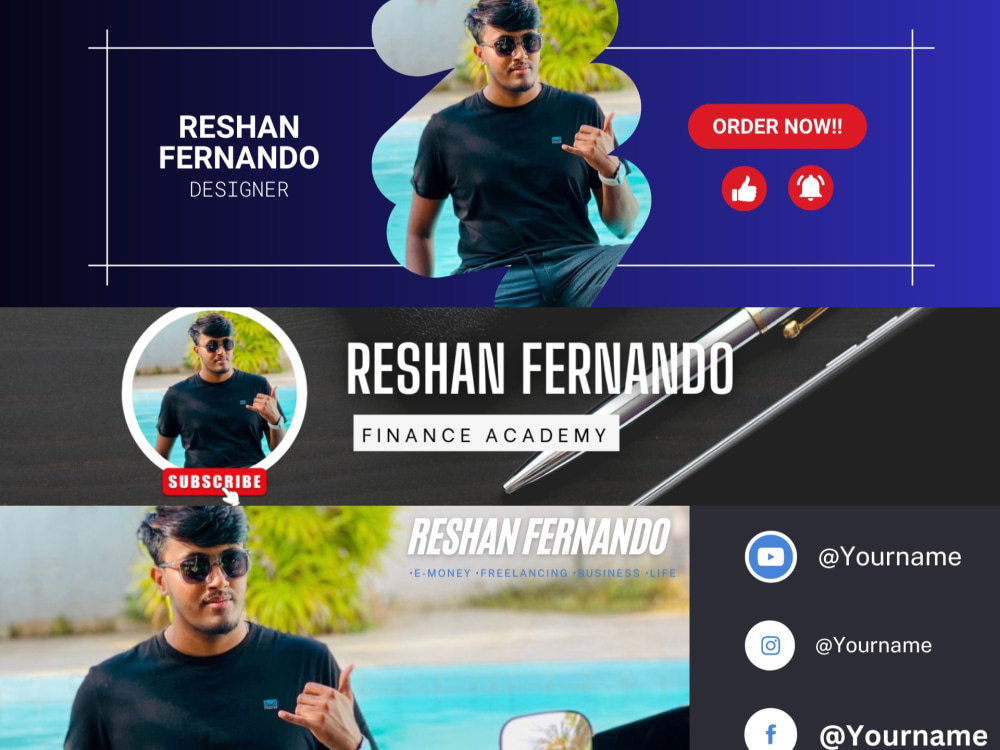 Unique YouTube Channel Art Banner And Logo With Channel SEO Help | Upwork