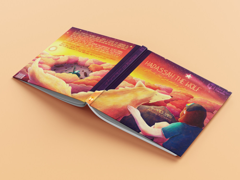 A fully illustrated and eye-catching book cover | Upwork