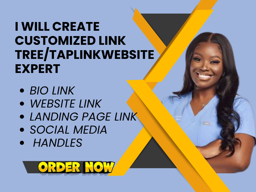 A Unique Taplink Linktree Landing Page For Your Instagram Upwork