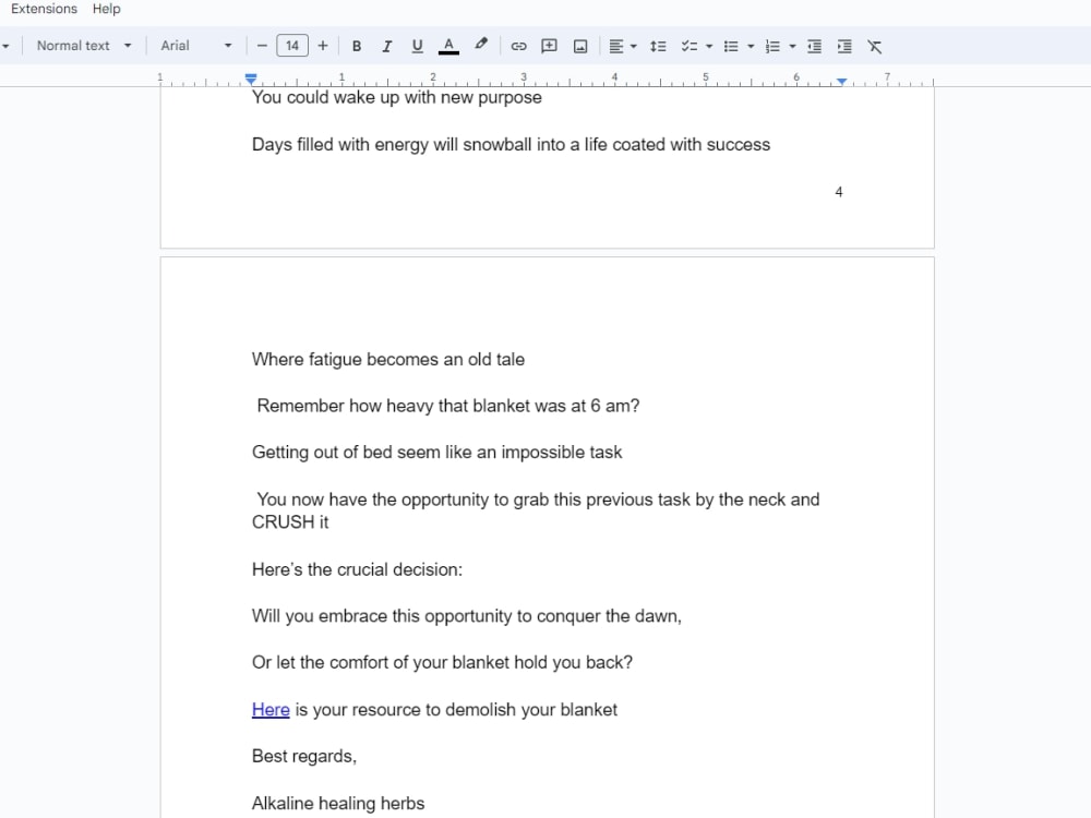 Simple and concise email copy with reasonable price | Upwork