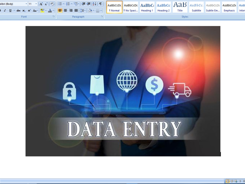 I can help you with data entry, translate and social marketing. | Upwork
