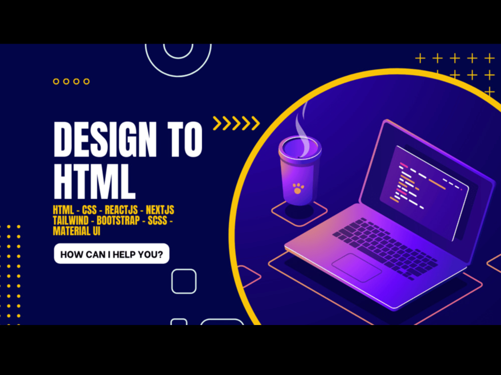An aesthetic transformation of your wireframes into Website | Upwork