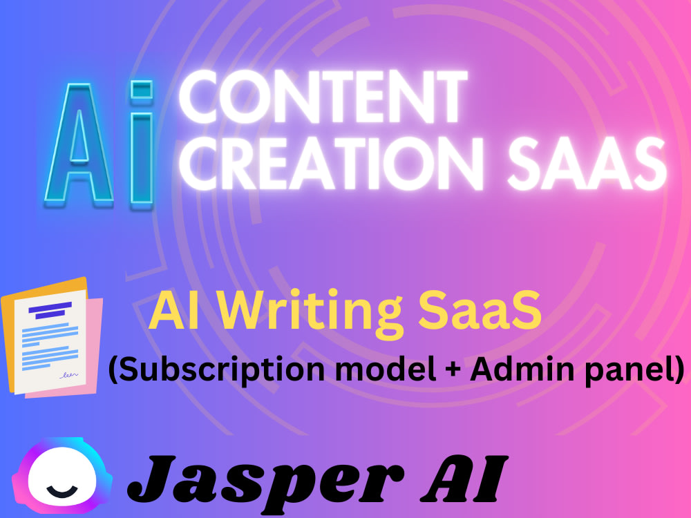 AI saas or AI content generator like jasper/chatgpt | Upwork