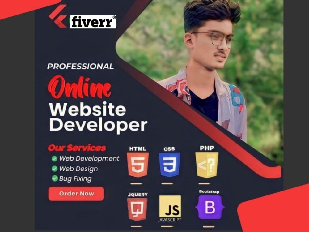A Responsive Html Css Jquery Javascript Bootstrap Php Its Website Upwork